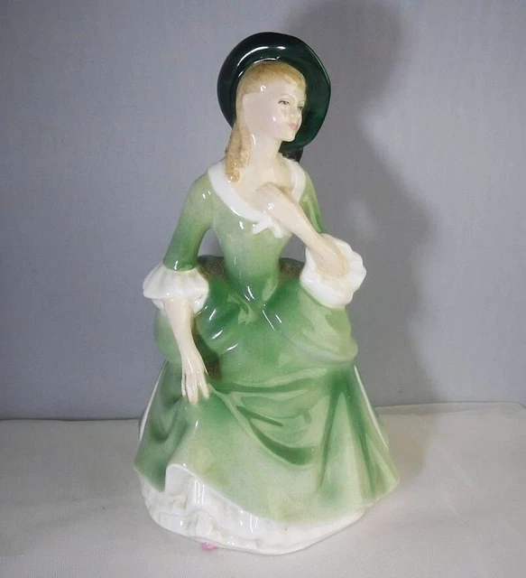 VINTAGE ROYAL DOULTON ANNETTE Lady Figure Figurine Model HN 3495 (dated ...