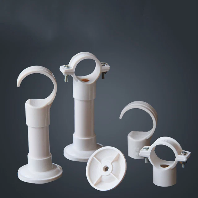PVC WATER PIPE Clamp PVC Pipe Support PPR Pipe Bracket Connector Hard ...