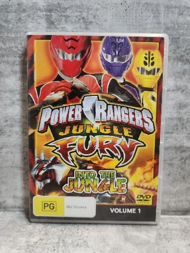 Power Rangers Jungle Fury Volume 1 Into The Jungle Rare R4 Dvd £1909 Picclick Uk