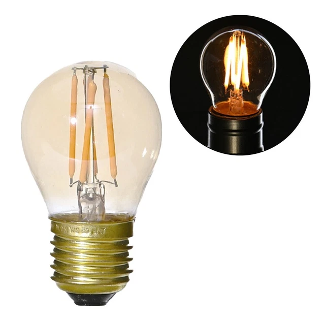 ELEGANT G45 LED Bulb E27 2300K Warm Yellow Tungsten Filament Vintage ...