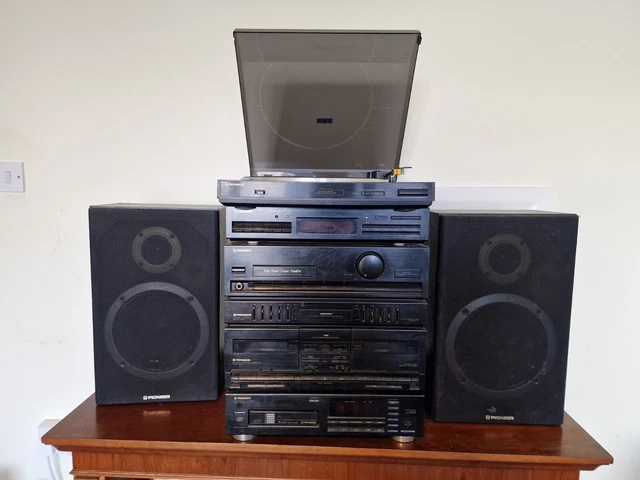 VINTAGE RETRO PIONEER Stack System DC-Z83 PL-Z93 F-Z93L HiFi Stereo ...