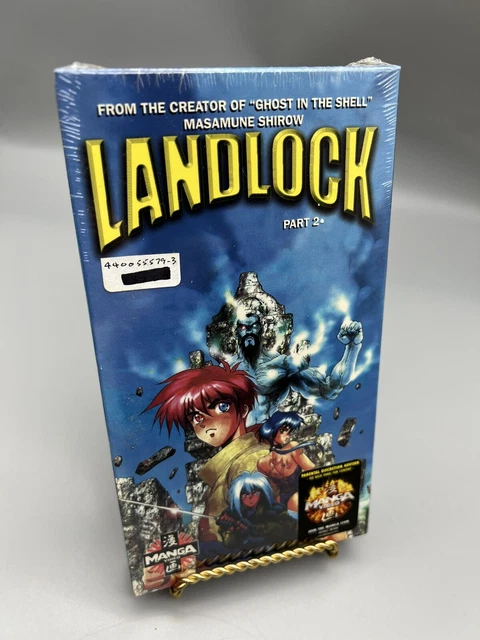 SEALED LANDLOCK PART 2 Anime VHS English Dubbed (Creators of Ghost in ...