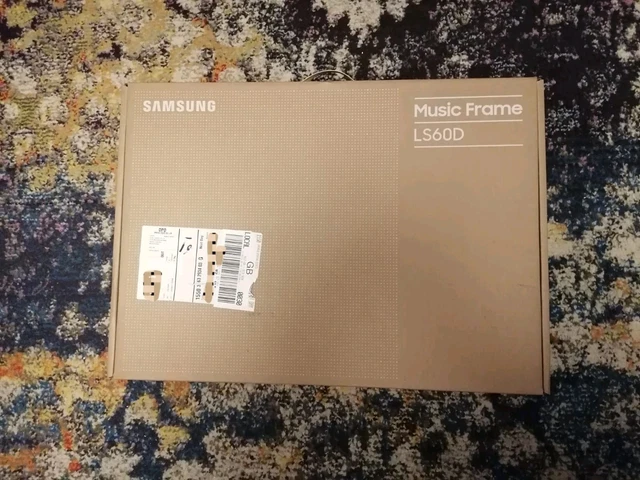 SAMSUNG MUSIC FRAME HW-LS60D Speaker. Brand New Sealed In Box. RRP £399 £208.68 - PicClick UK