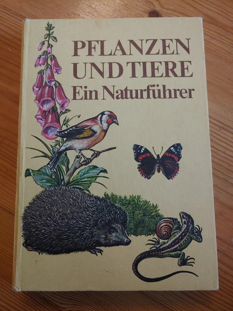 DDR BUCH+ PFLANZEN und Tiere + Ein Naturführer + Urania Verlag EUR 5,00 - PicClick DE