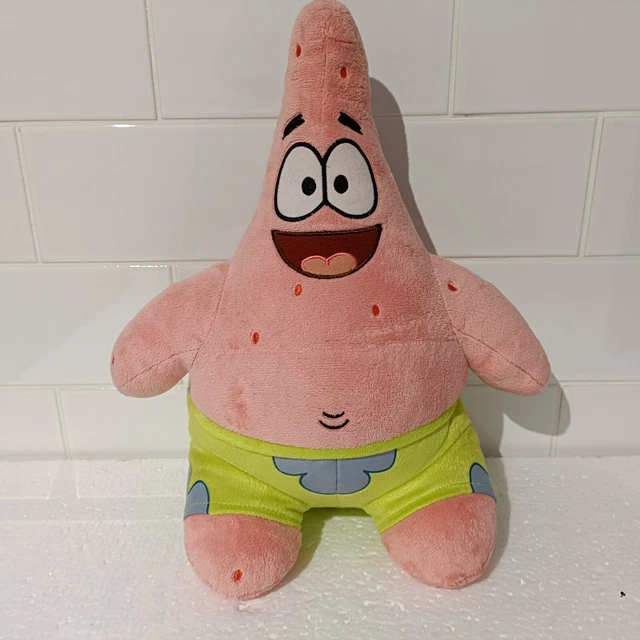 SPONGEBOB SQUAREPANTS PATRICK Plush 13 Inches Nickelodeon Universe Rare ...
