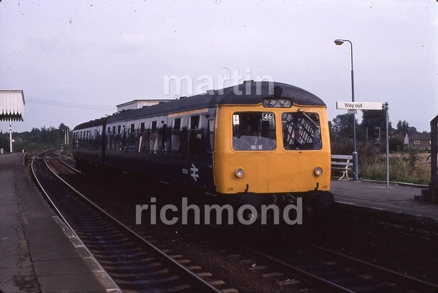 ACLE STATION CLASS 105 DMU 11.10.80 Kodachrome 35mm Slide RN344 £2.99 ...