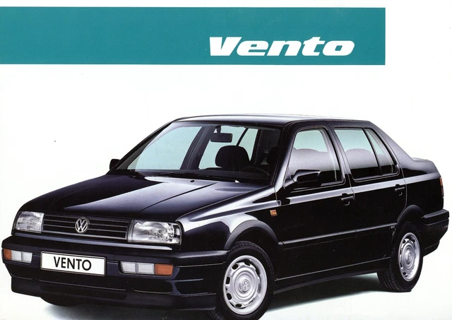 VW VENTO PROSPEKT 1992 3/92 NL brochure prospetto brochure catalogo ...