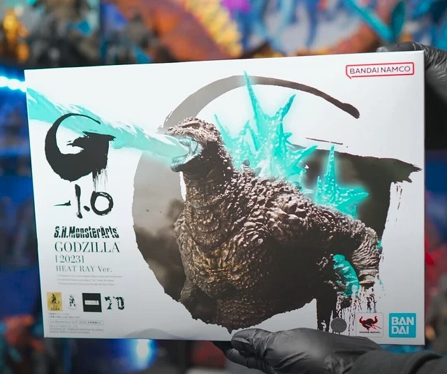 S.H.MONSTERARTS GODZILLA 2023 Heat Ray Ver. Action Figure Limited Japan ...