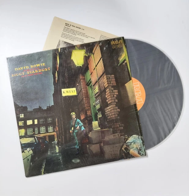 DAVID BOWIE 1972 Ziggy Stardust 1st US Press LP NM Sleeve Original ...