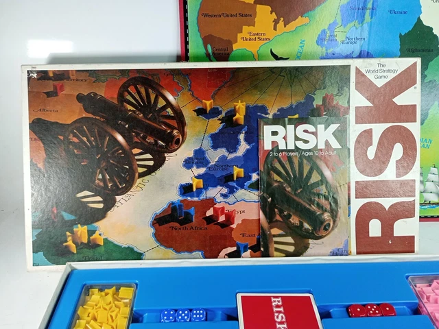 RISK - THE World Strategy Game (Palitoy 1980s vintage) 100% Complete ...