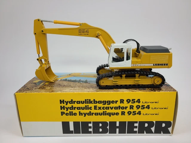 LIEBHERR R 954 Excavator - Conrad 1:50 Scale Diecast Model #2834 New £ ...