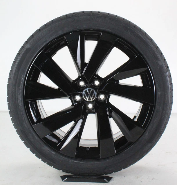 VW T-CROSS & Taigo Summer Wheels 18 Inch Alloy Rims Funchal Black ...