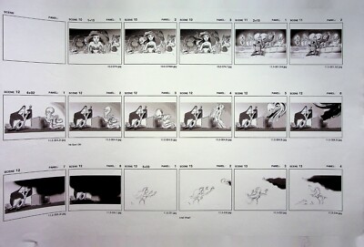 THE LITTLE MERMAID Ariel's Beginning Production Film Storyboard ...