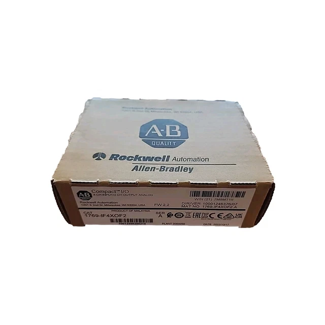 ALLEN BRADLEY 1769-IF4XOF2 Series A CompactLogix I/O Analog Input ...