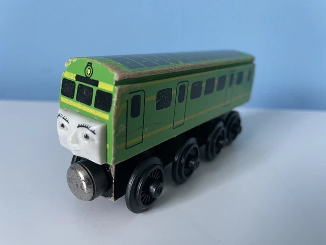 THOMAS & FRIENDS Wooden Railway Train - Daisy - Learning Curve 1994 £7. ...