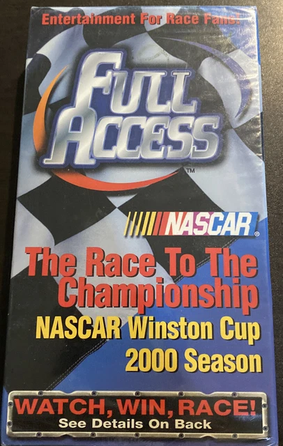 FULL ACCESS NASCAR VHS The Race To The Championship Winston Cup 20000 £ ...