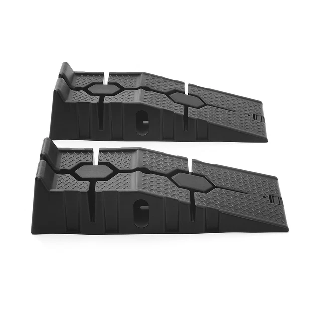 RUBBER RAMPS MAX Heavy Duty 5 Ton Gvw Low Clearance Vehicle Car Van ...