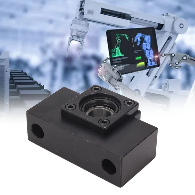 BALL SCREW SUPPORT High Rotation Ballscrew Bearing Block End Support ...