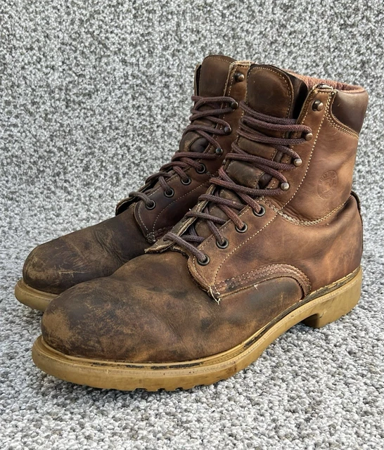 RED WING FACTORS Work Boots Full Grain Leather Upper Men's Size 10 US £ ...