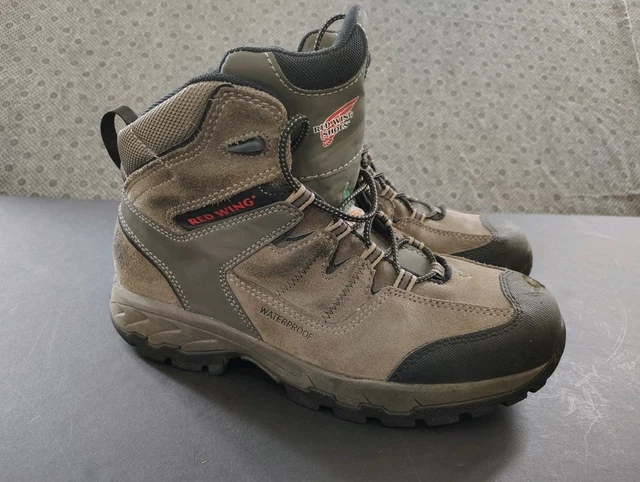RED WING BOOTS 3561 Truhiker 6" Waterproof CSA Steel Toe Hiking Men's 9 ...