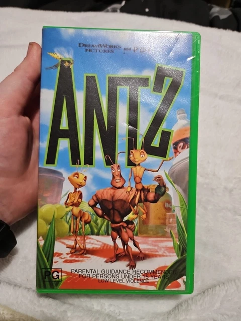 DREAMWORKS ANTZ - 1998 VHS - Classic 90s Animation £5.40 - PicClick UK