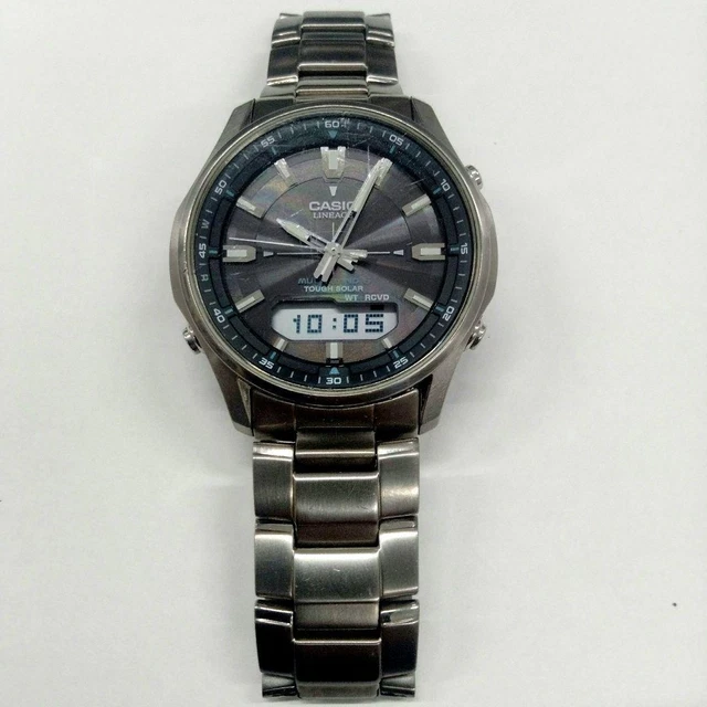 CASIO TITANIUM LINEAGE Wave Ceptor Lcw-M100 £94.31 - PicClick UK