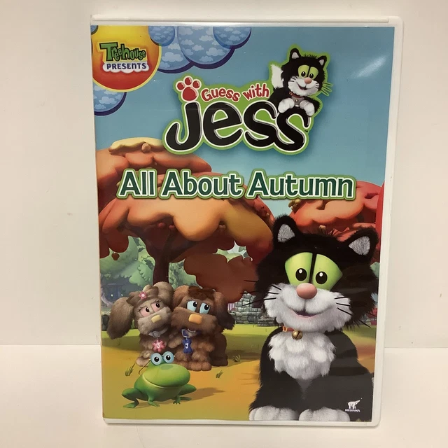 GUESS WITH JESS DVD All About Autumn Treehouse Children's Show English ...