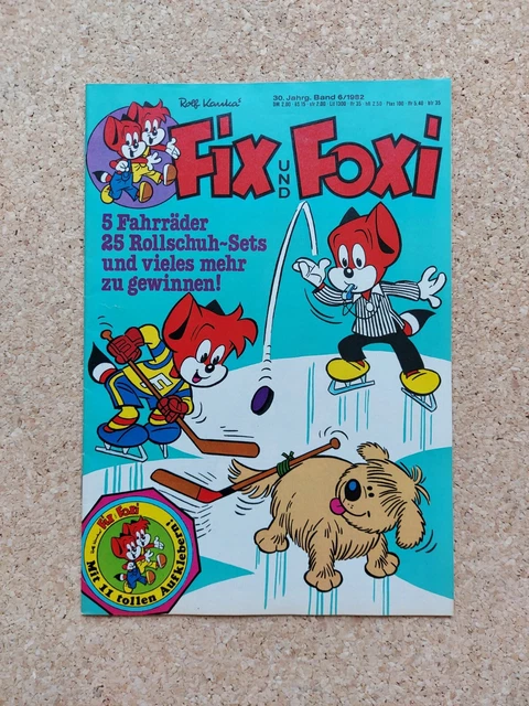 GEVACUR COMIC - Fix und Foxi Band 6 - 30° anno / ottime condizioni / Z1 ...