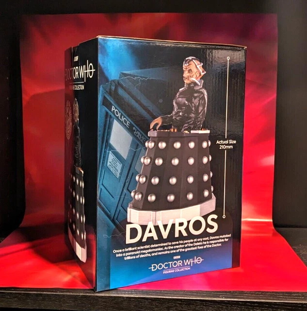 DOCTOR WHO 8& Mega Davros Figurine by Eaglemoss £69.99 - PicClick UK