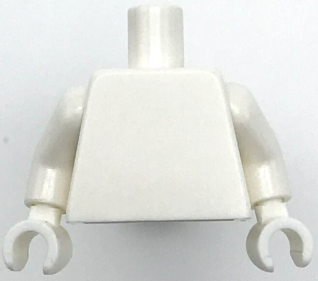 LEGO TORSO BODY For Minifigure Plain White £2.50 - PicClick UK