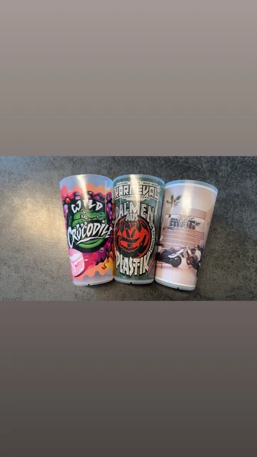 PALMEN AUS PLASTIK 3 Becher Bonez Mc, RAF Camora EUR 10,00 - PicClick DE