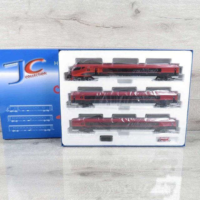 JAEGERNDORFER 70301 - H0 - ÖBB - Railjet Garnitur 3-tlg. - OVP - # ...