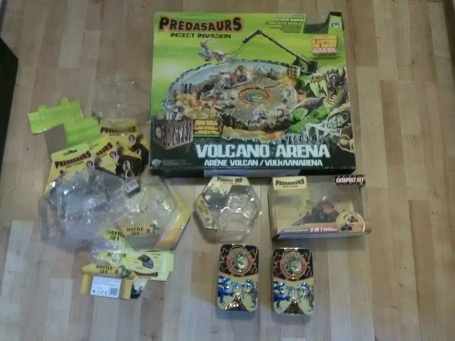 PREDASAURS DNA FUSION. Insect/ Dinosaur Invasion. figures. Arena ...