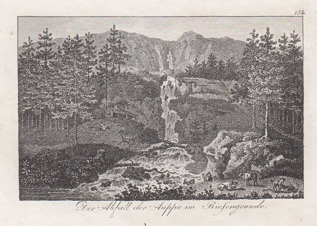 RIESENGEBIRGE KARKONOSZE RIESENGRUND Original Kupferstich 1830 EUR 35,00 - PicClick DE