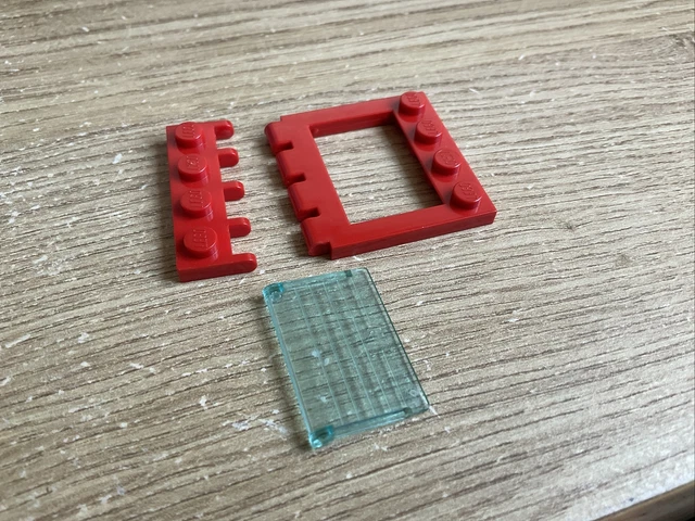 LEGO RED HINGE Vehicle Roof 4 x 4 Sunroof ridges 2348b 2349 4315 B103 £ ...