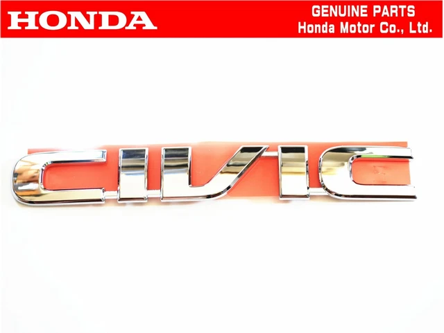 HONDA GENUINE 02-05 CIVIC EP3 TYPE-R Rear Emblem Badge OEM JDM $28.90 ...