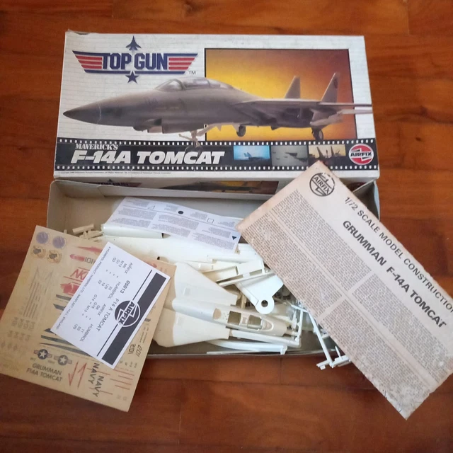 AIRFIX F14A TOMCAT Top Gun 1/72 (1986) EUR 24,00 - PicClick IT