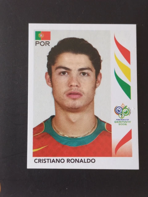 CRISTIANO RONALDO STICKER 298 Panini World Cup Germany 2006 Portugal ...