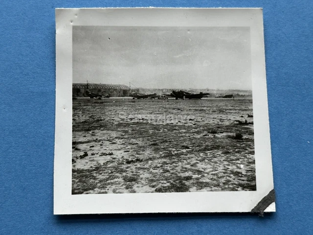 FOTO PANZER GR. Afrika, (DAK), JU-52 Flughafen Bengasi 1941 Libyen (MJ ...