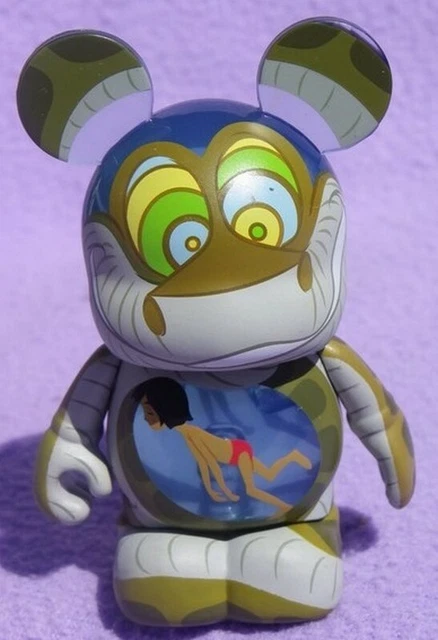 KAA CHASER VERY Rare Snake Figure Disney VINYLMATION JUNGLE BOOK Book ...