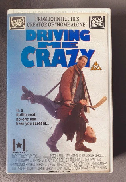 DRIVING ME CRAZY 1991 EX Rental vhs Stars Ed O’Neill and Written by ...