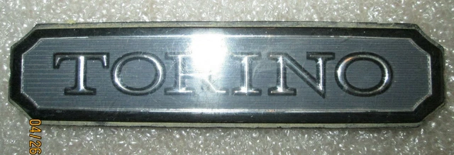 1968 1971 FORD TORINO EMBLEM BADGE INSERT FoMoCo OEM GENUINE FACTORY ...