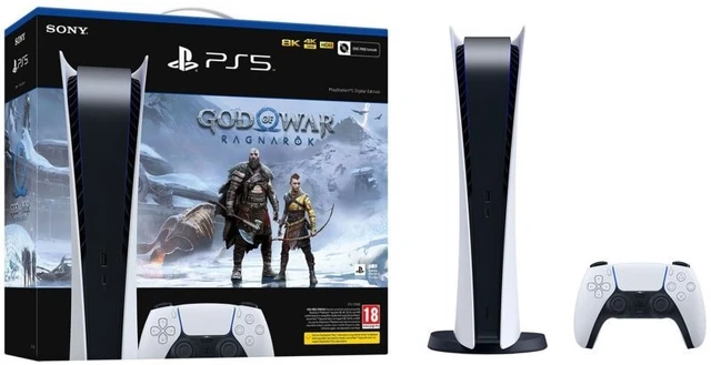 SONY PLAYSTATION 5 Digital Edition - God of War Ragnarok Bundle £498.77 - PicClick UK