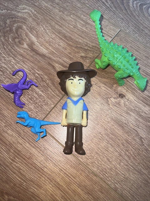 CBEEBIES ANDYS PREHISTORIC Dinosaur Animal Adventures Cake Topper Toy ...