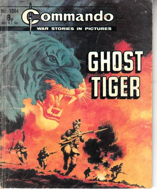 COMMANDO COMIC GHOST TIGER Issue No 1084 EUR 7,15 - PicClick IT
