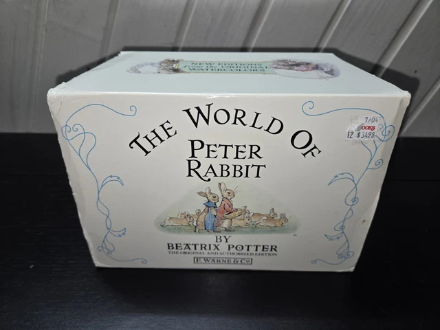 THE WORLD OF Peter Rabbit Beatrix Potter Original Authorized Edition 23 ...