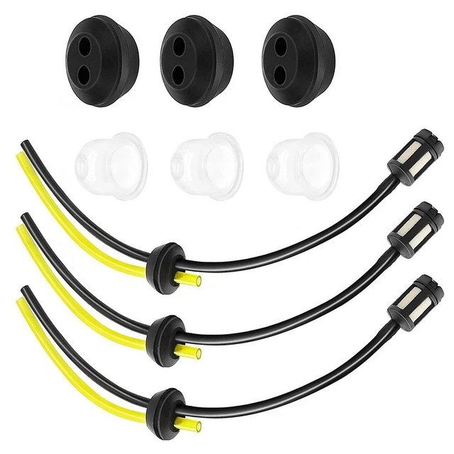 COMPLETE FUEL LINE Replacement Kit for Hedge Trimmers and Lawn Mowers ...
