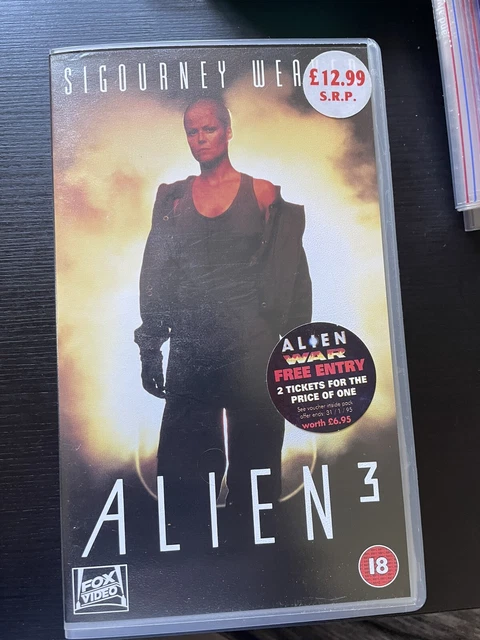 ALIEN 3 (VHS Video, 1992) Sigourney Weaver, Retro £11.11 - PicClick UK