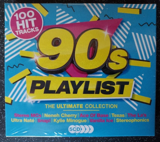 VARIOUS ARTISTS : Ultimate 90s Playlist CD Box Set 5 discs (2017) 48HR Tracked * £3.68 - PicClick UK