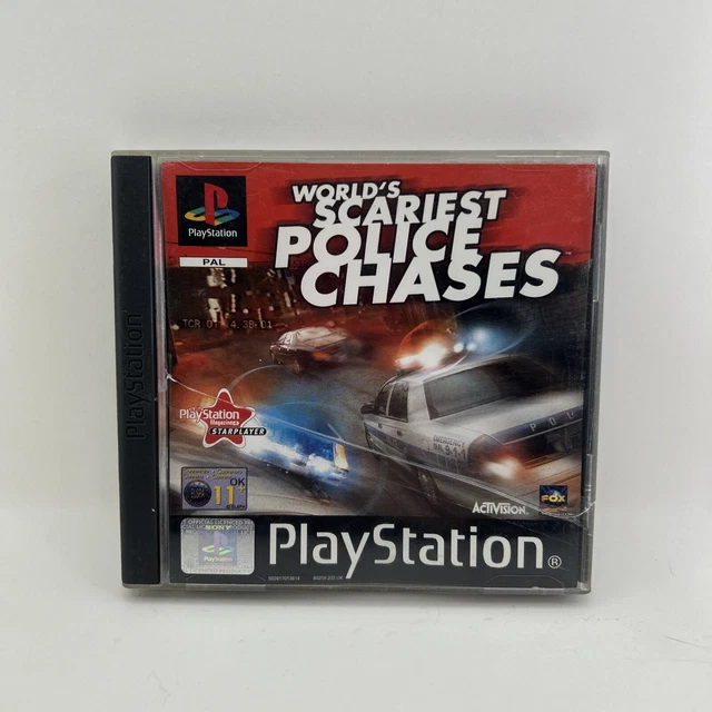 WORLD'S SCARIEST POLICE Chases (Sony Playstation 1, 2001) PS1 - PAL ...